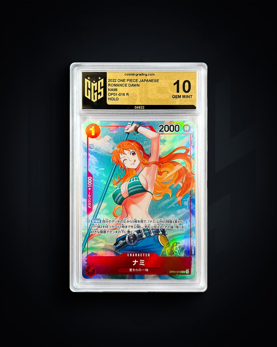 Nami - Romance Dawn - CGS 10 GEM MINT – cosmicgrading