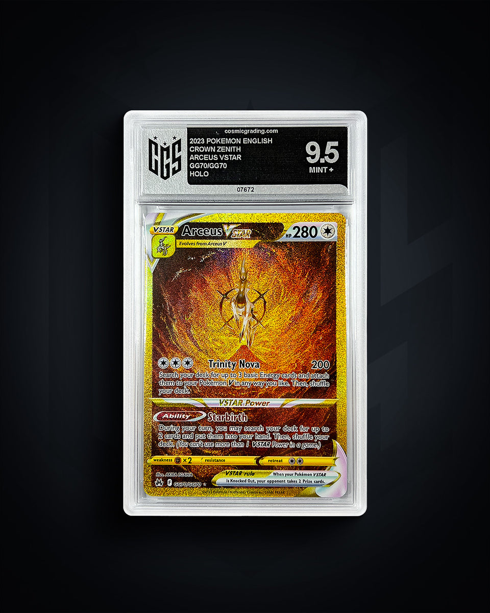 Arceus VSTAR - Crown Zenith - 9.5 MINT + – cosmicgrading